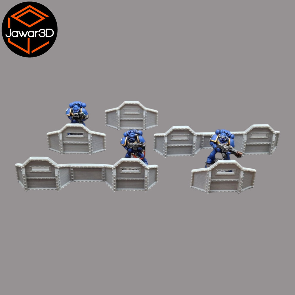 Barricade - 28mm Wargaming Scatter Terrain Scenery Tabletop Miniature ...