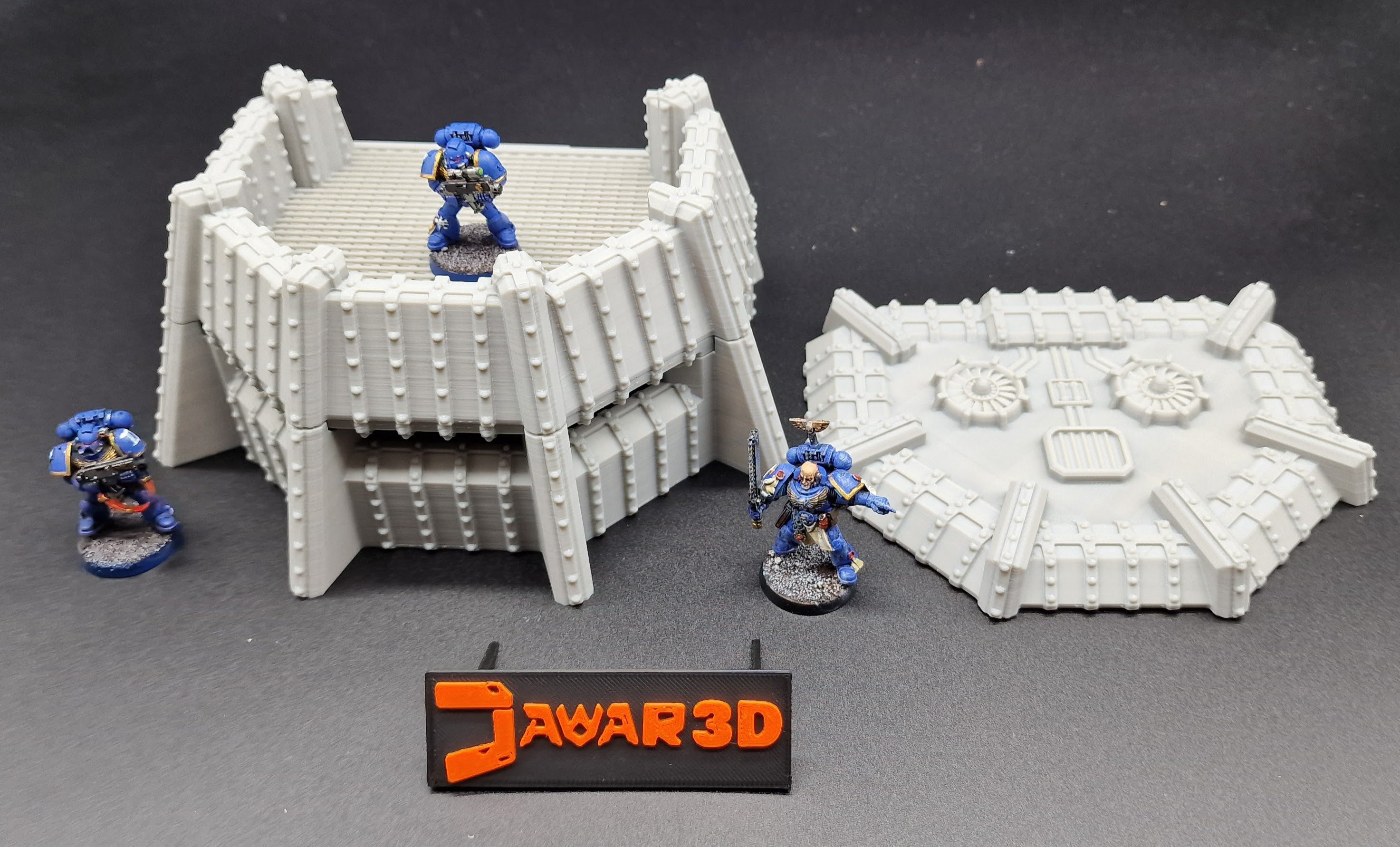 Reinforced Defense Bunker for 28mm Wargaming Scatter Terrain Scenery T ...