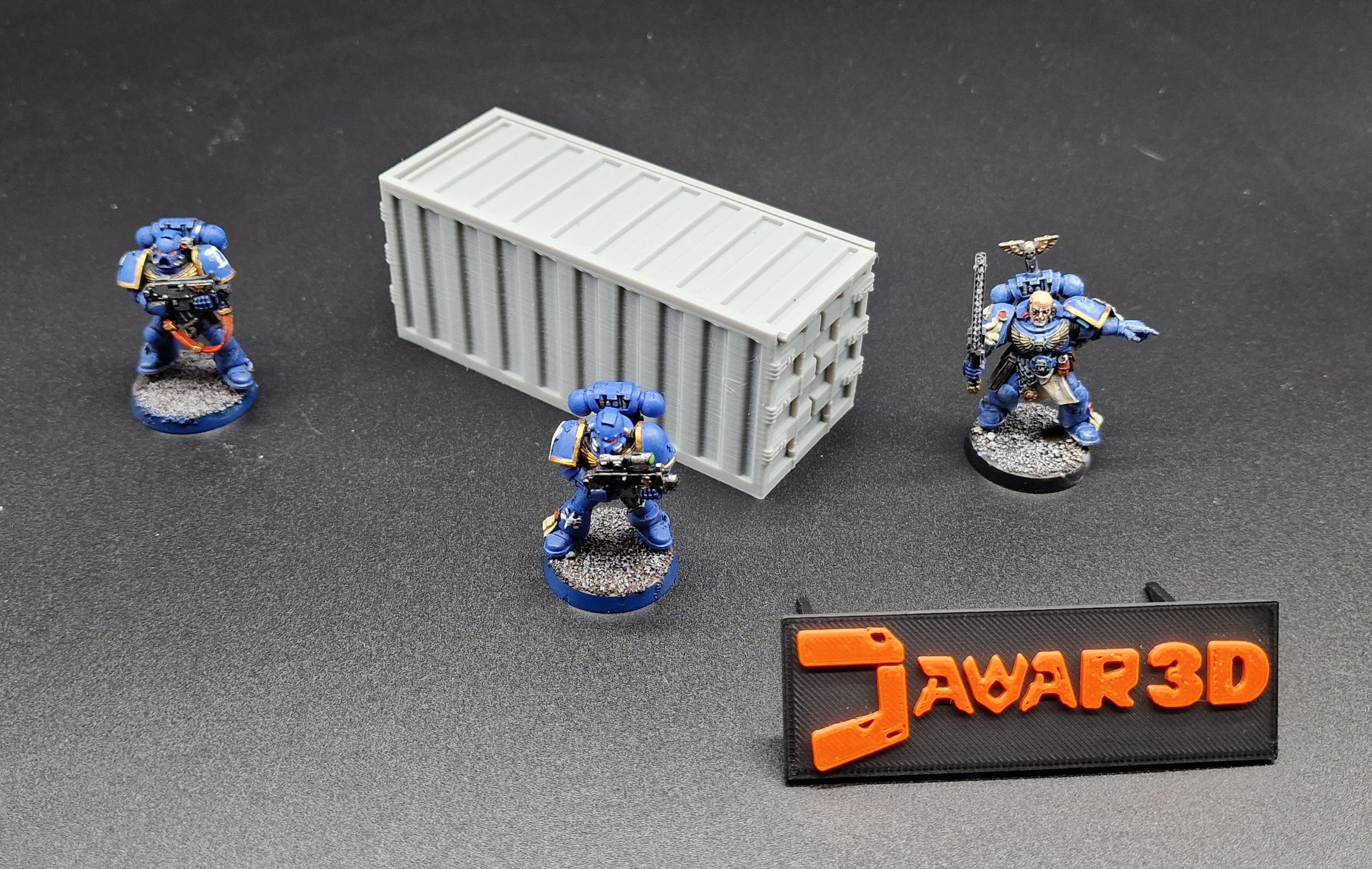 Shipping Container for 28mm Wargaming Scatter Terrain Scenery Tabletop ...