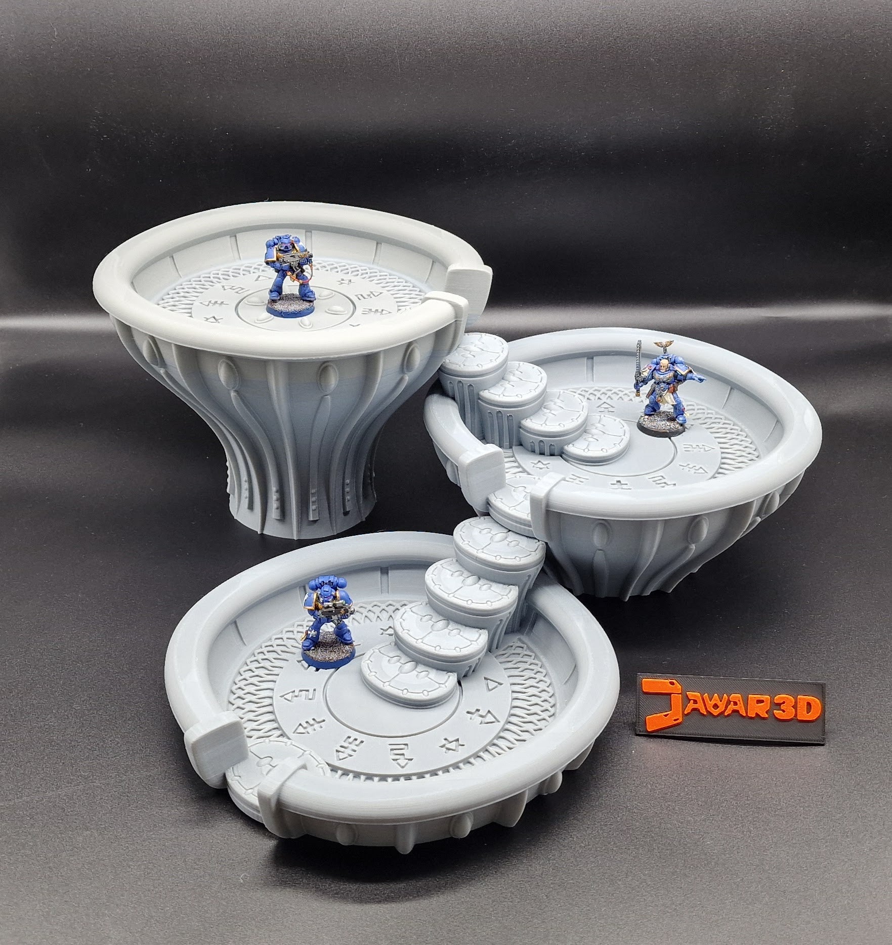 Draxus Platforms for 28mm Wargaming Scatter Terrain Scenery Tabletop M ...