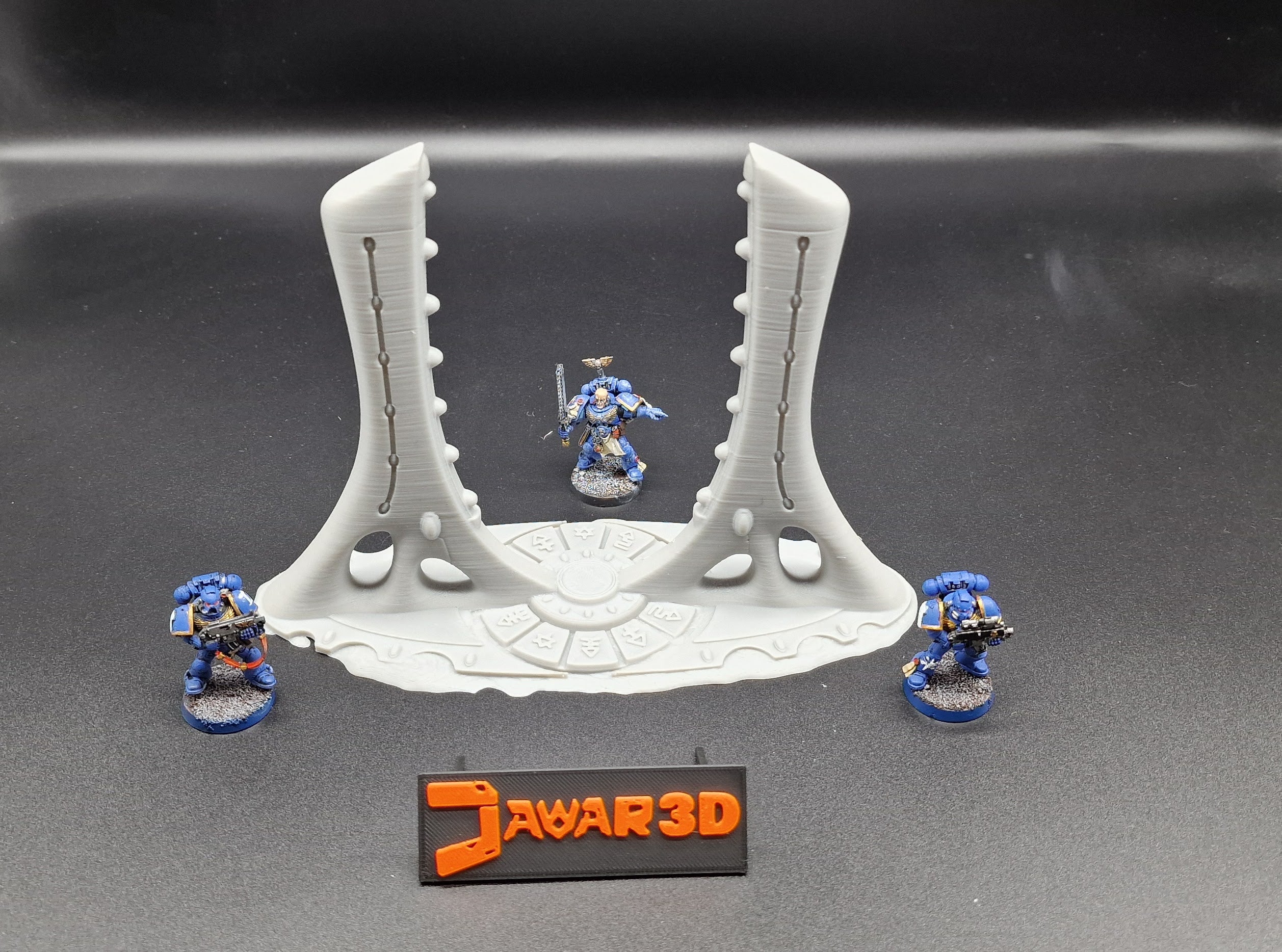 Draxus Gate for 28mm Wargaming Scatter Terrain Scenery Tabletop Miniat ...