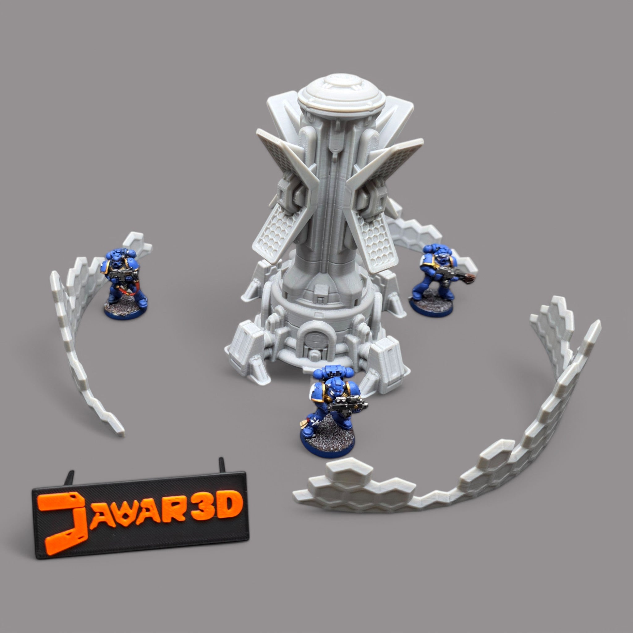 Ethereal Shield Tower -28mm Wargaming Scatter Terrain Scenery Tabletop ...