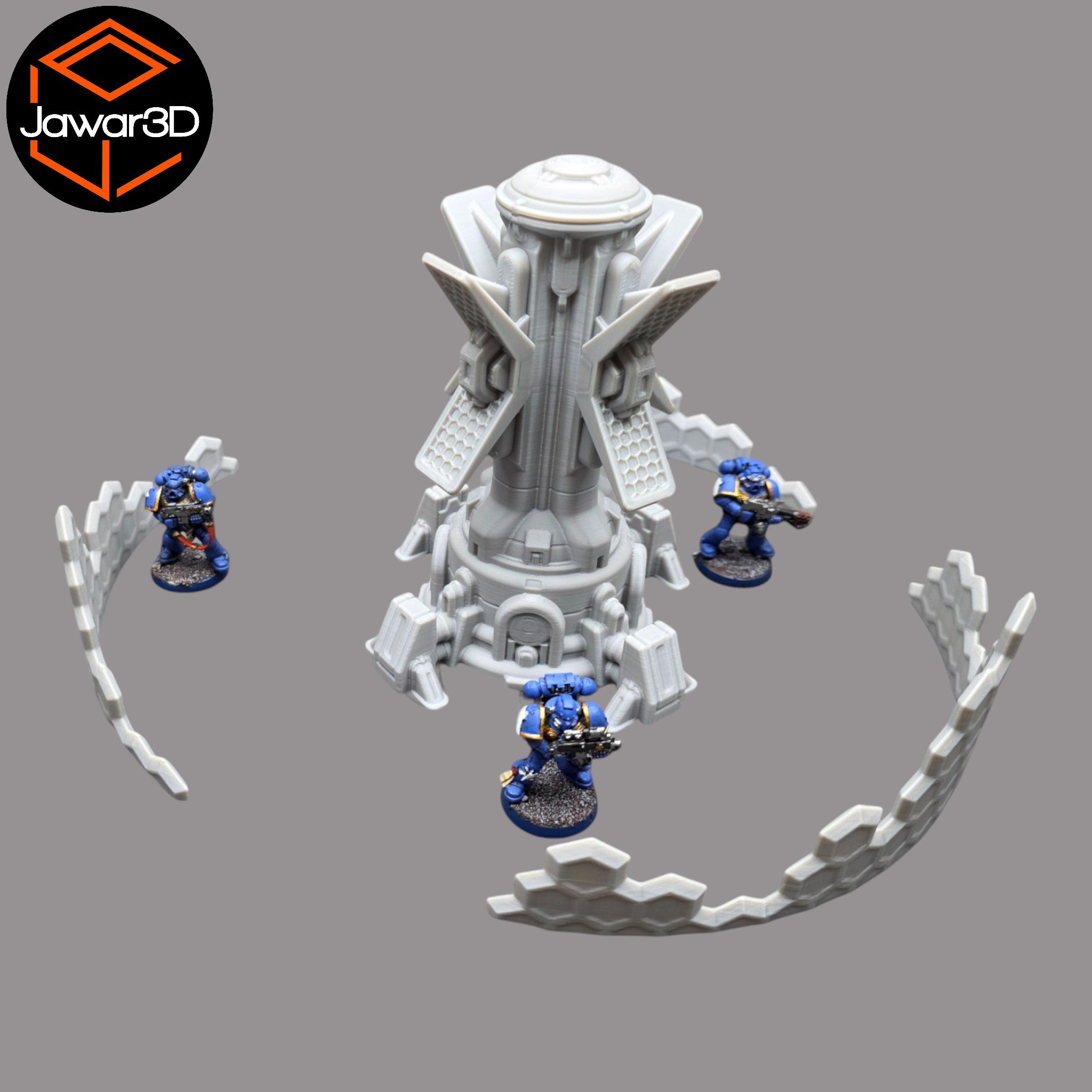 Ethereal Shield Tower -28mm Wargaming Scatter Terrain Scenery Tabletop ...